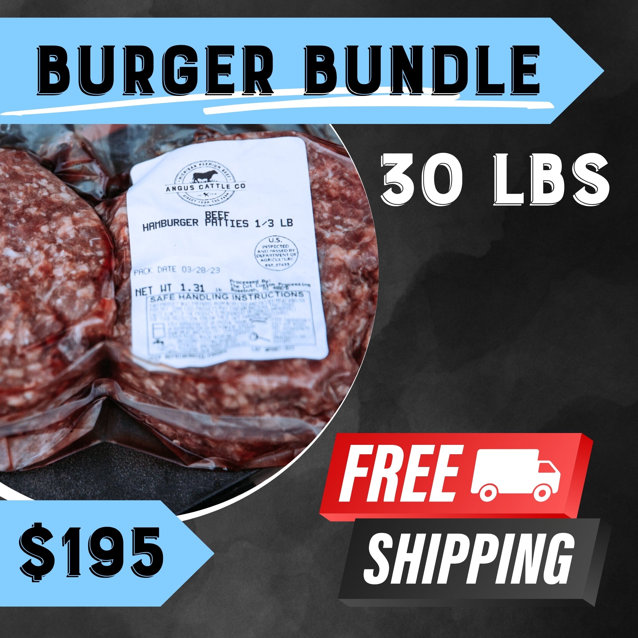 Burger Bundle (USDA Inspected) – Angus Cattle Co